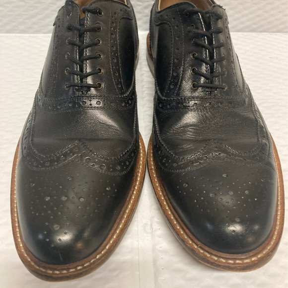 Aston Grey | Shoes | Aston Grey Boyle Wingtip Oxford Black Leathersz3 ...